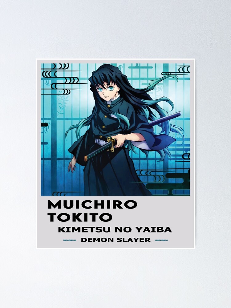 "muichiro tokito" Poster for Sale by Perfect0 | Redbubble