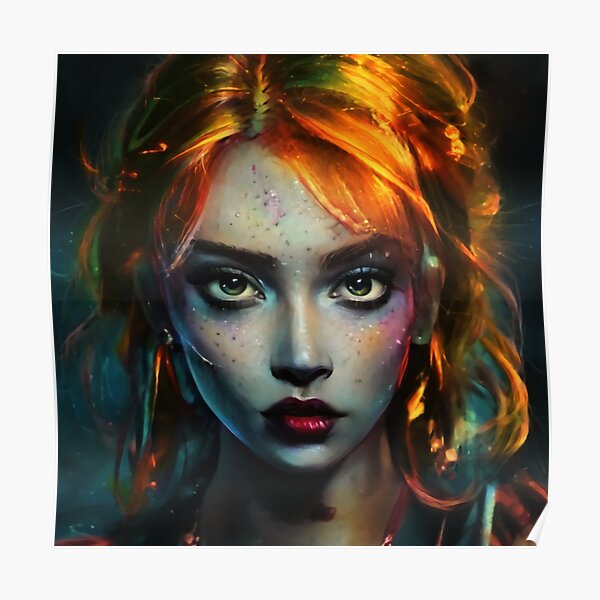 "Apate The Greek Goddess" Poster for Sale by AIDoesArtLV | Redbubble