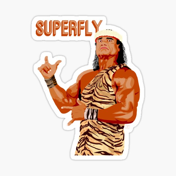 "Superfly" Sticker for Sale by LynziScholzPAD | Redbubble