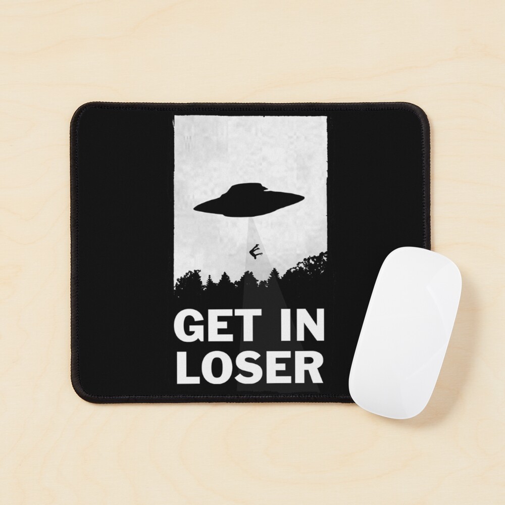 "Get In Loser" Sticker for Sale by m00p | Redbubble