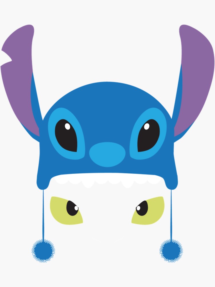 " Toothless Stitch" Sticker by realchompion | Redbubble