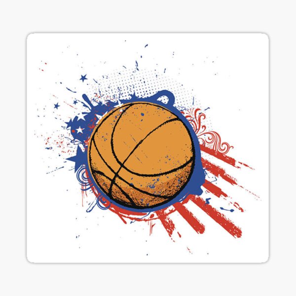 "Basketball ball" Sticker for Sale by PetarKujundzic | Redbubble