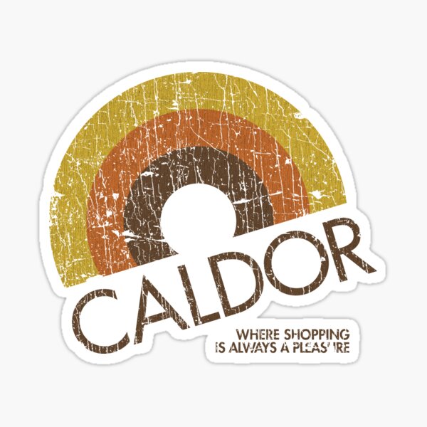 "Caldor Department Stores 1951" Sticker for Sale by AstroZombie6669 ...