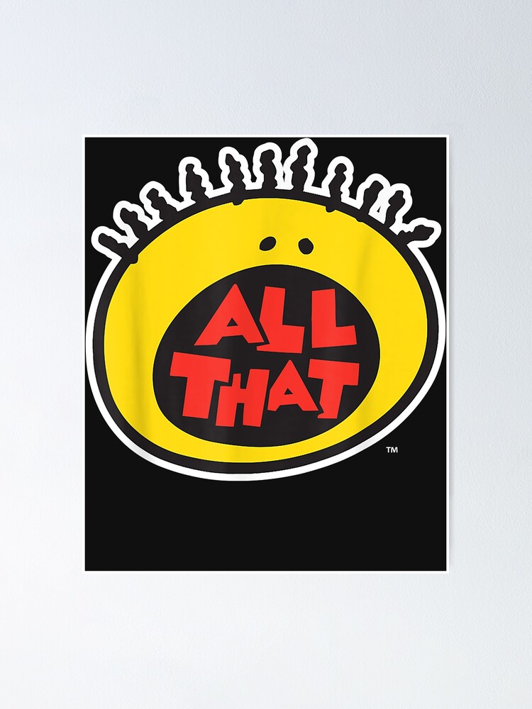 "Nick rewind all that logo" Poster for Sale by SandraHess58 | Redbubble