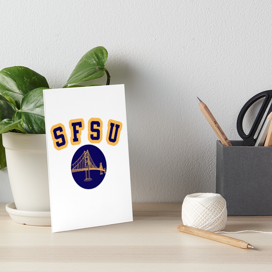 "San Francisco State University Logo" Art Board Print for Sale by ...