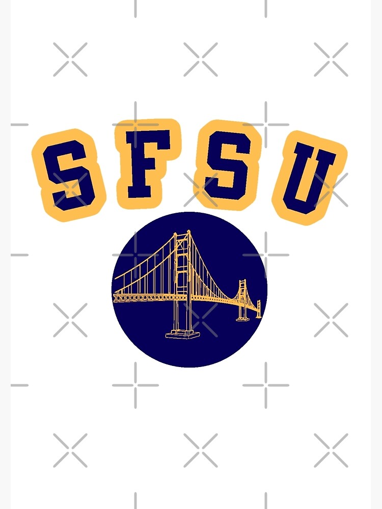 "San Francisco State University Logo" Poster for Sale by TheArtExplorer ...