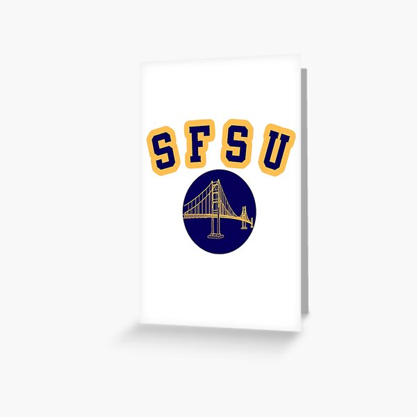 "San Francisco State University Logo" Greeting Card for Sale by ...