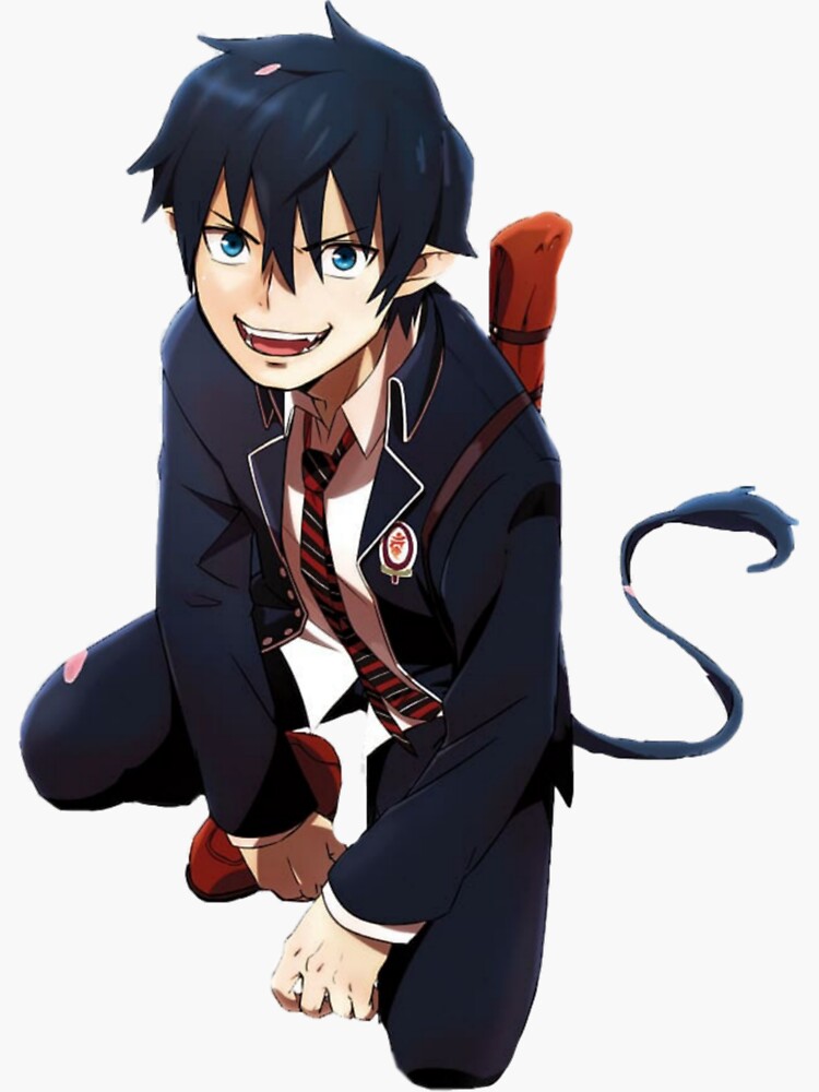 "Blue Exorcist" Sticker by AniePieArt | Redbubble