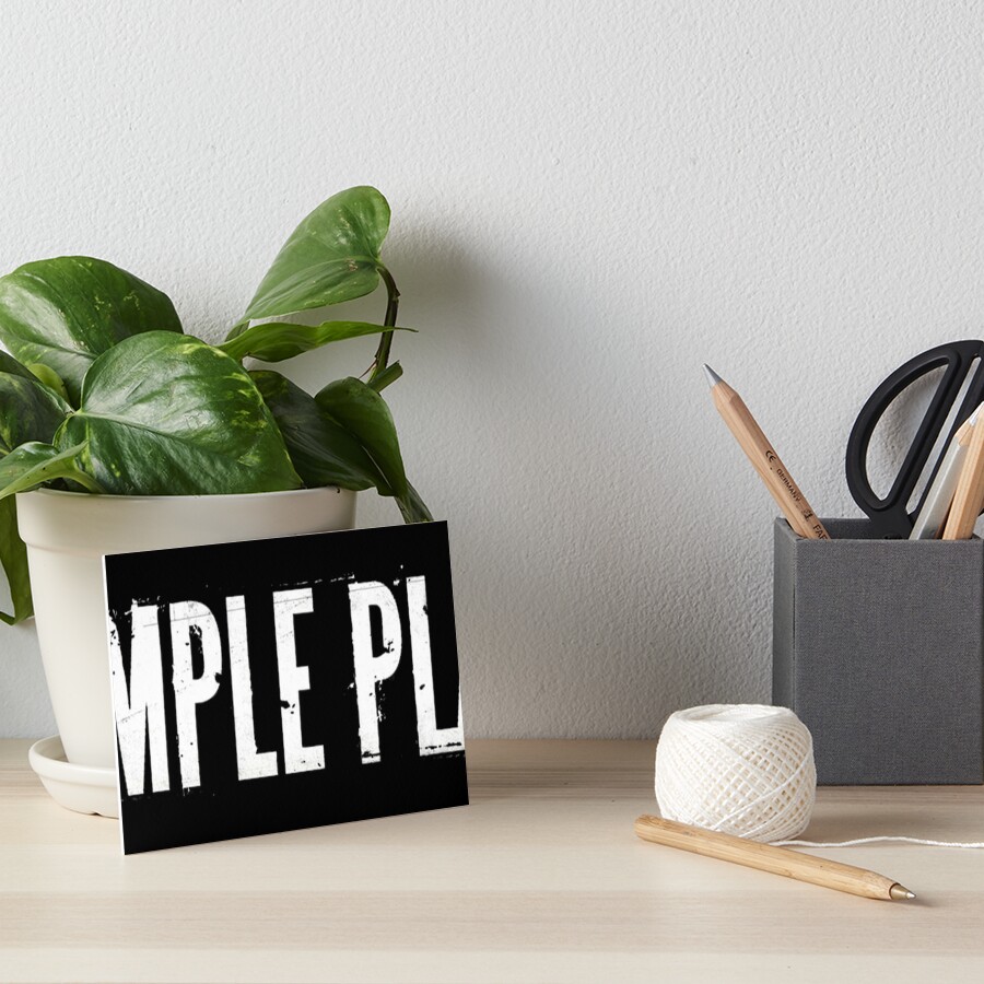"Simple Plan logo" Art Board Print by JerryGarbe344 | Redbubble