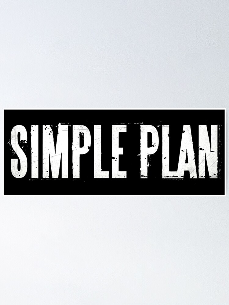 "Simple Plan logo" Poster for Sale by JerryGarbe344 | Redbubble