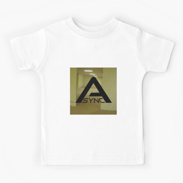 "Backrooms async logo " Kids T-Shirt by VEPStores | Redbubble