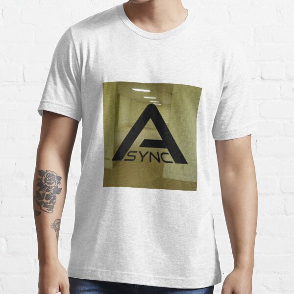 "Backrooms async logo " T-shirt by VEPStores | Redbubble | backrooms t ...