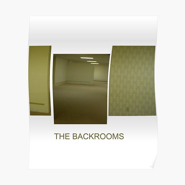 "The Backrooms " Poster for Sale by VEPStores | Redbubble