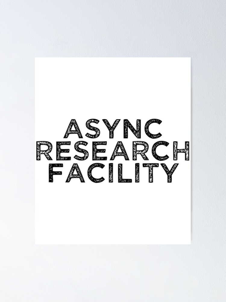 "The Backrooms - Liminal Spaces - Async Research Facility " Poster for ...