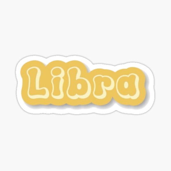 "Libra Sticker" Sticker for Sale by Maurizumono2 | Redbubble