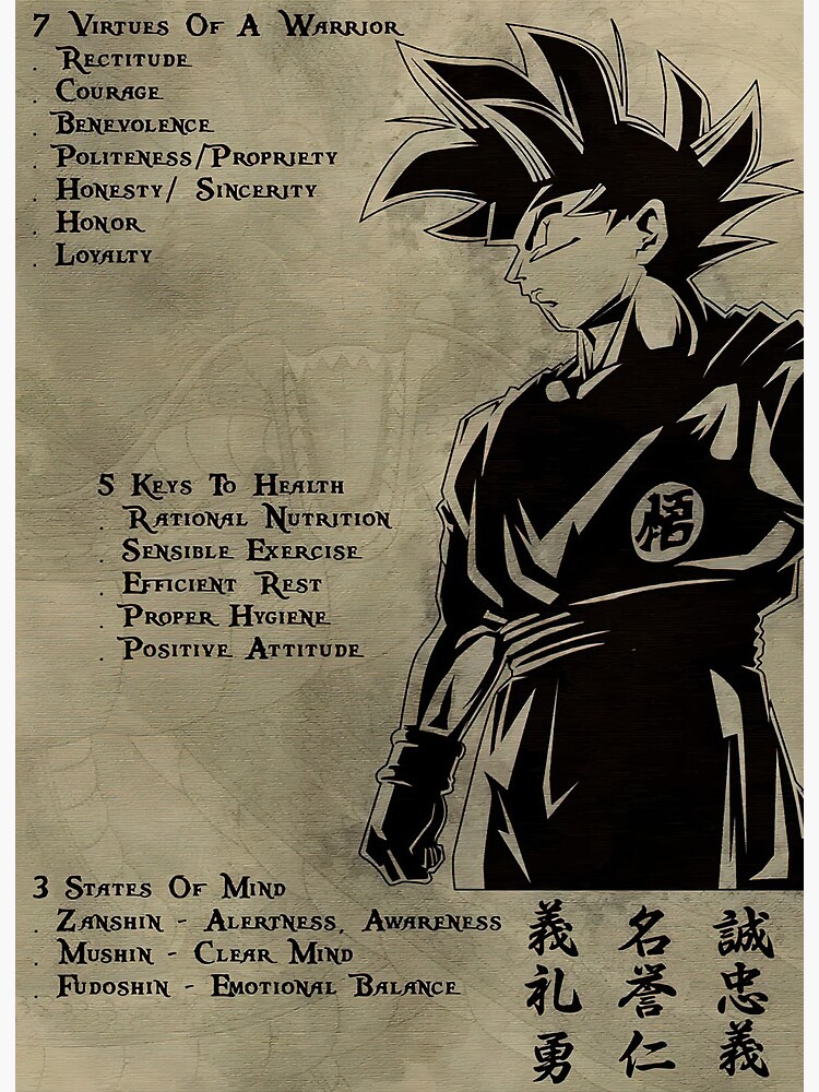 "Dragon Ball Son Goku Quote" Art Board Print for Sale by JanetDonohoe ...