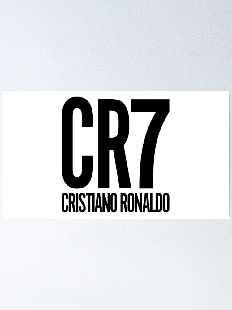 "CR7 Cristiano Ronaldo" Poster for Sale by SadioShop | Redbubble