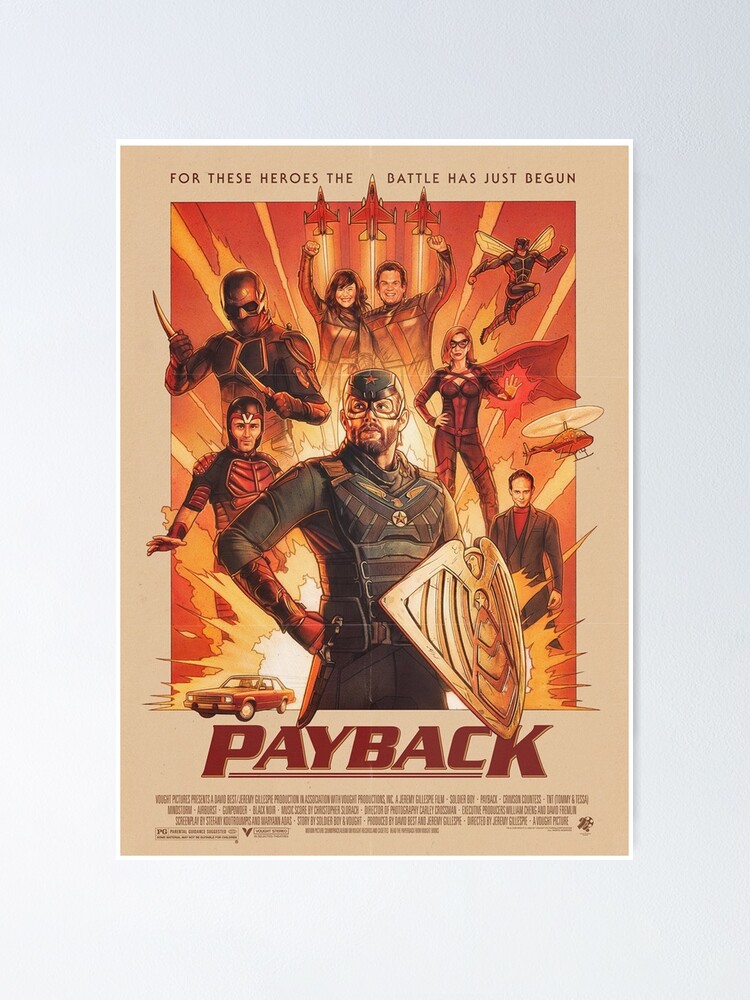 "The boys | season 3 | s3 | team payback" Poster by Axton1 | Redbubble