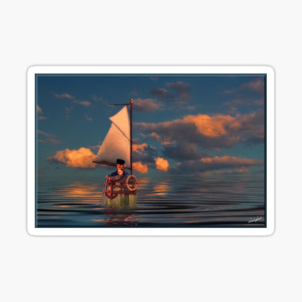 "The SS Barnacle" Sticker by rgerhard | Redbubble