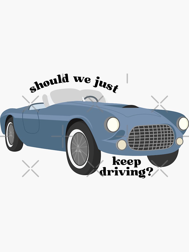 "Keep Driving Harry Styles-inspired, Harry's House" Sticker for Sale by ...
