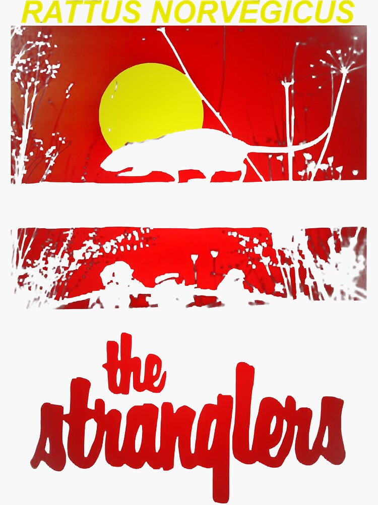 "The Strangler - Rattus Norvegicus" Sticker for Sale by wattluivivivwe ...