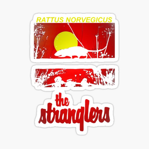 "The Strangler - Rattus Norvegicus" Sticker for Sale by wattluivivivwe ...