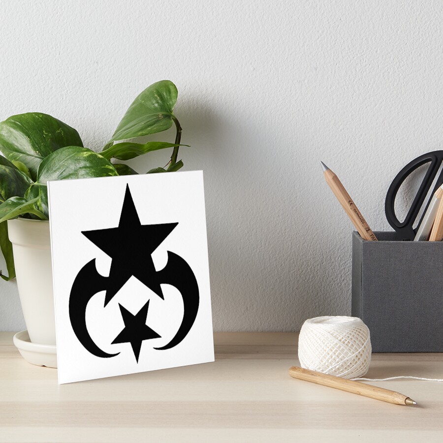 "Alcor The Dreambender Star Symbol" Art Board Print by CaptinAubs ...
