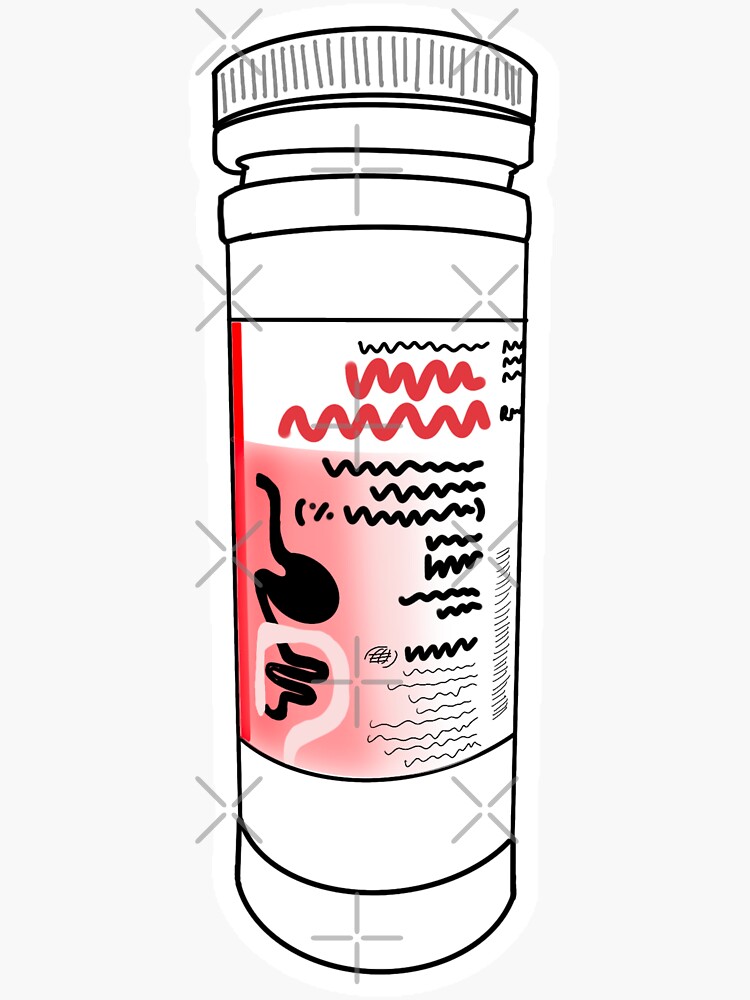 "Barium " Sticker for Sale by ricecakezz | Redbubble