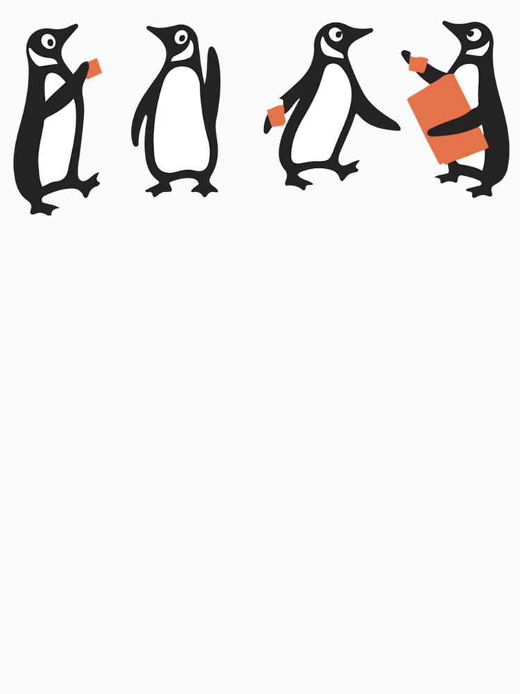 "Penguin book " T-shirt for Sale by JamiCristello | Redbubble | penguin ...