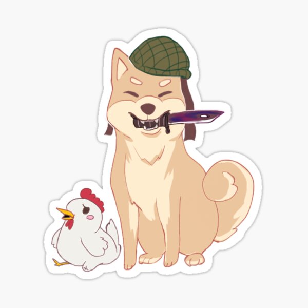 "CSGO CHABO AND DOGE" Sticker for Sale by poketart | Redbubble