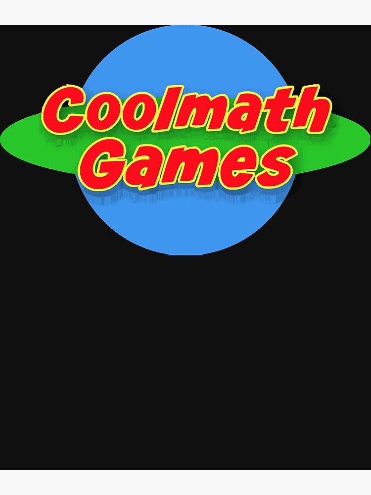 "Coolmath planet logo" Poster for Sale by Ahronovitz | Redbubble