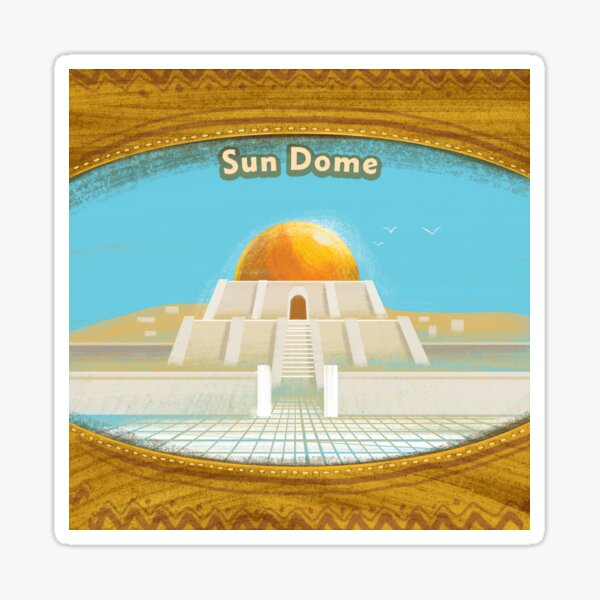 "Sun Dome" Sticker for Sale by Chaosium | Redbubble