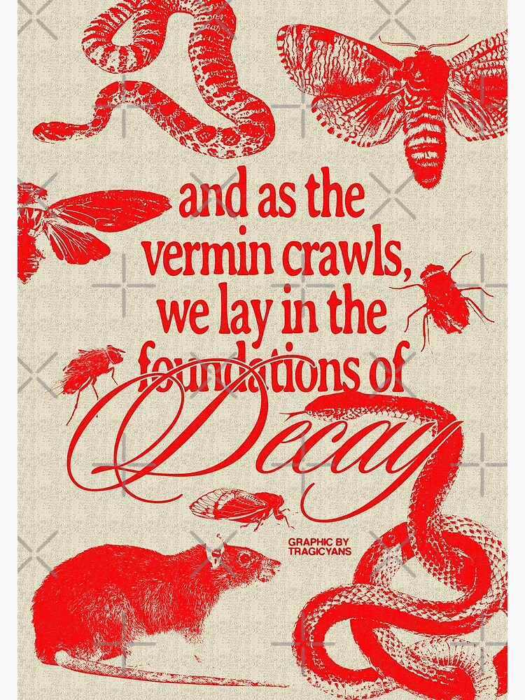 "vermin" Poster for Sale by tamaragraphics | Redbubble