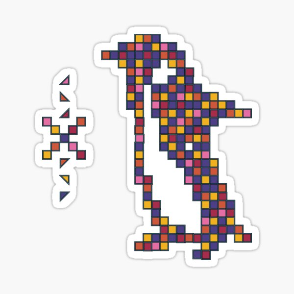 "Diamond Penguin" Sticker for Sale by TyPatCally | Redbubble