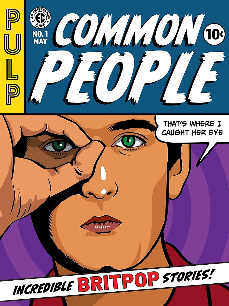 "Common People comic book cover" Poster for Sale by BLVDdesign | Redbubble
