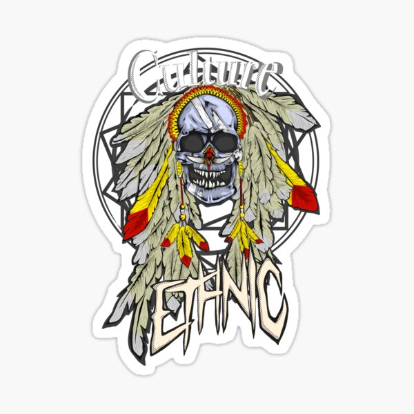 "Culture ethnic" Sticker by TonnesDesign | Redbubble