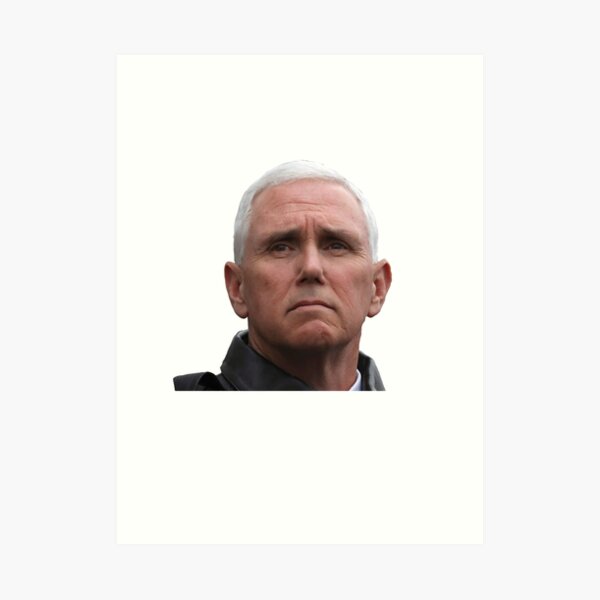 "Mike Pence 2" Art Print by finlaysonart | Redbubble