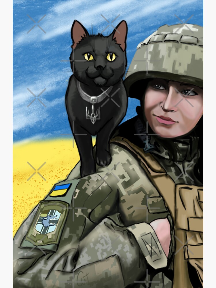"Ukrainian cats" Sticker for Sale by Cutsenko | Redbubble