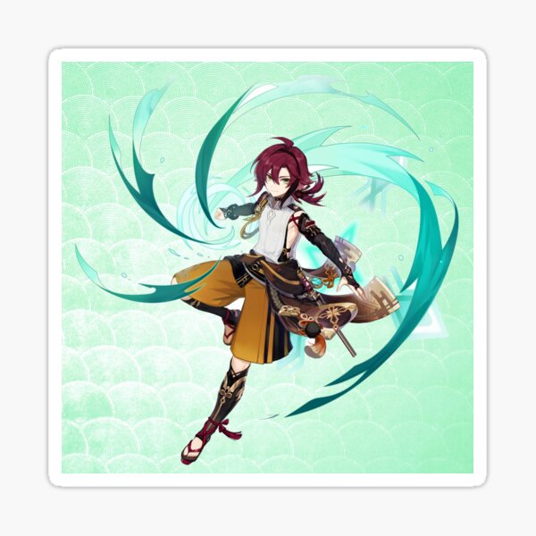 "Heizou - Genshin Impact" Sticker for Sale by persephonexx | Redbubble