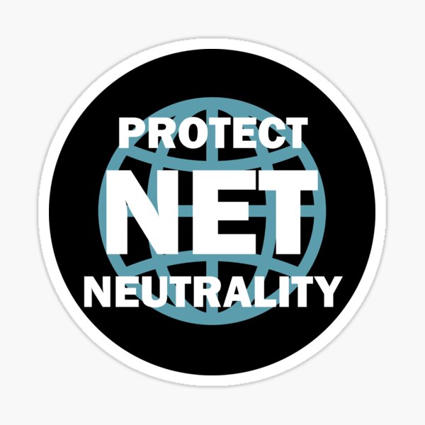 "Protect Net Neutrality" Sticker by MoonPuree | Redbubble