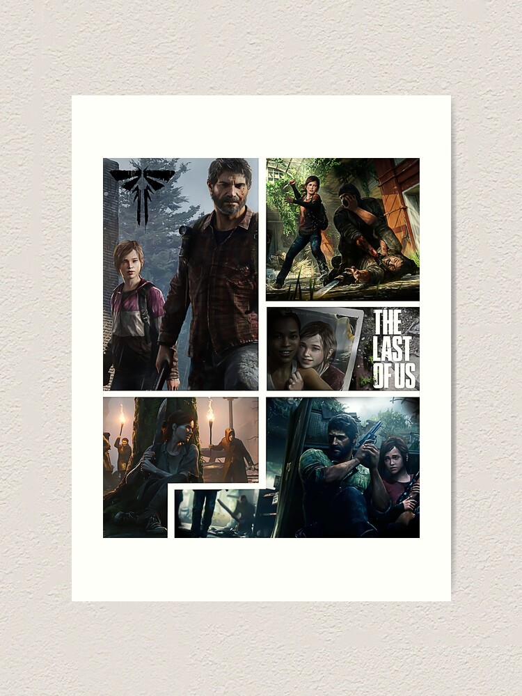 "THE LAST OF US Poster Copy" Art Print for Sale by Maleanon | Redbubble