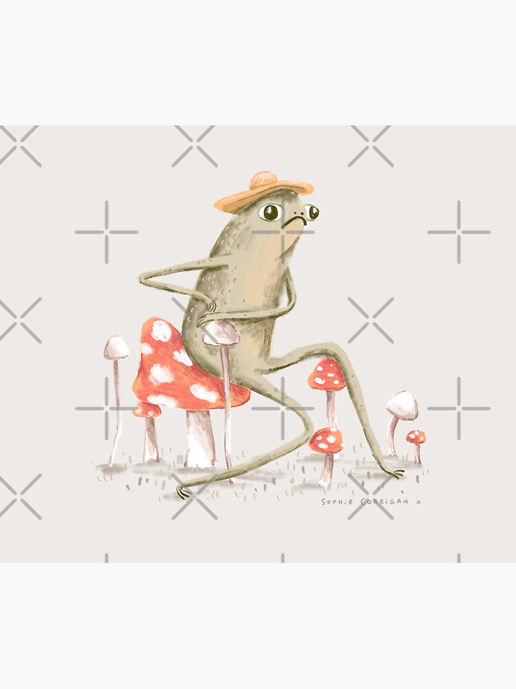 "Awkward Toad" Mouse Pad for Sale by Sophie Corrigan | Redbubble
