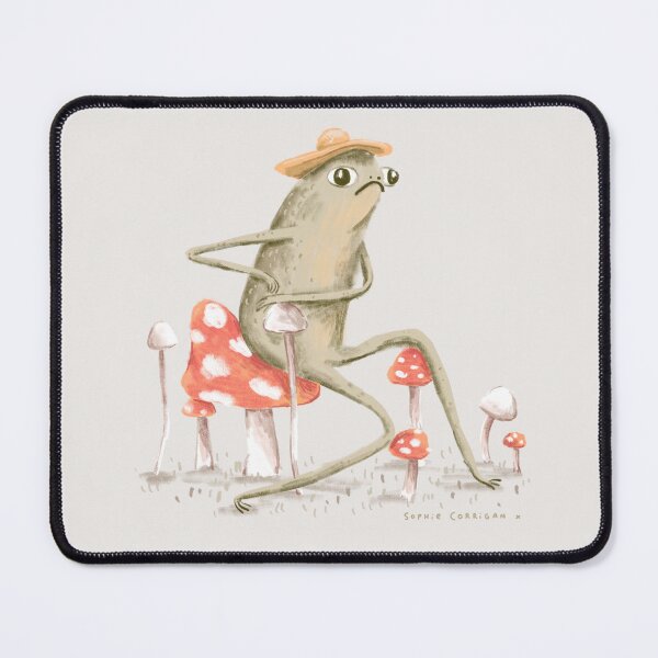 "Awkward Toad" Mouse Pad for Sale by Sophie Corrigan | Redbubble