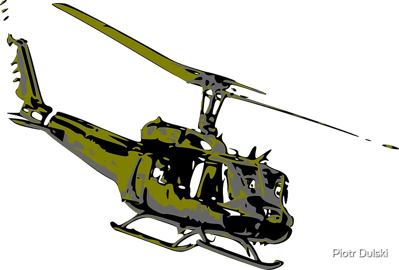 "Huey" by Piotr Dulski | Redbubble