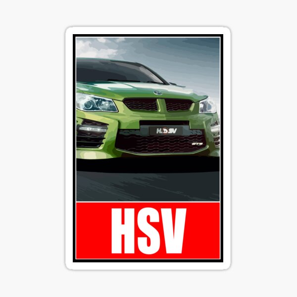 "HSV" Sticker for Sale by HogarthArts | Redbubble