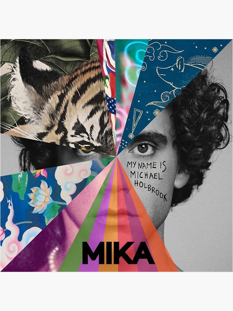 "My Name is Mika Essential" Sticker for Sale by MitheRowe | Redbubble