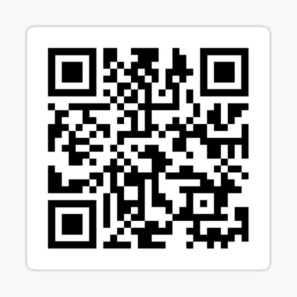 "Do you know the muffin man shrek QR Code" Sticker for Sale by ...