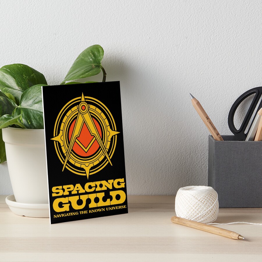 "Dune SPACING GUILD" Art Board Print by Red-Ape | Redbubble