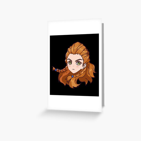 "Aloy | Genshin Impact " Greeting Card by Piece-One | Redbubble