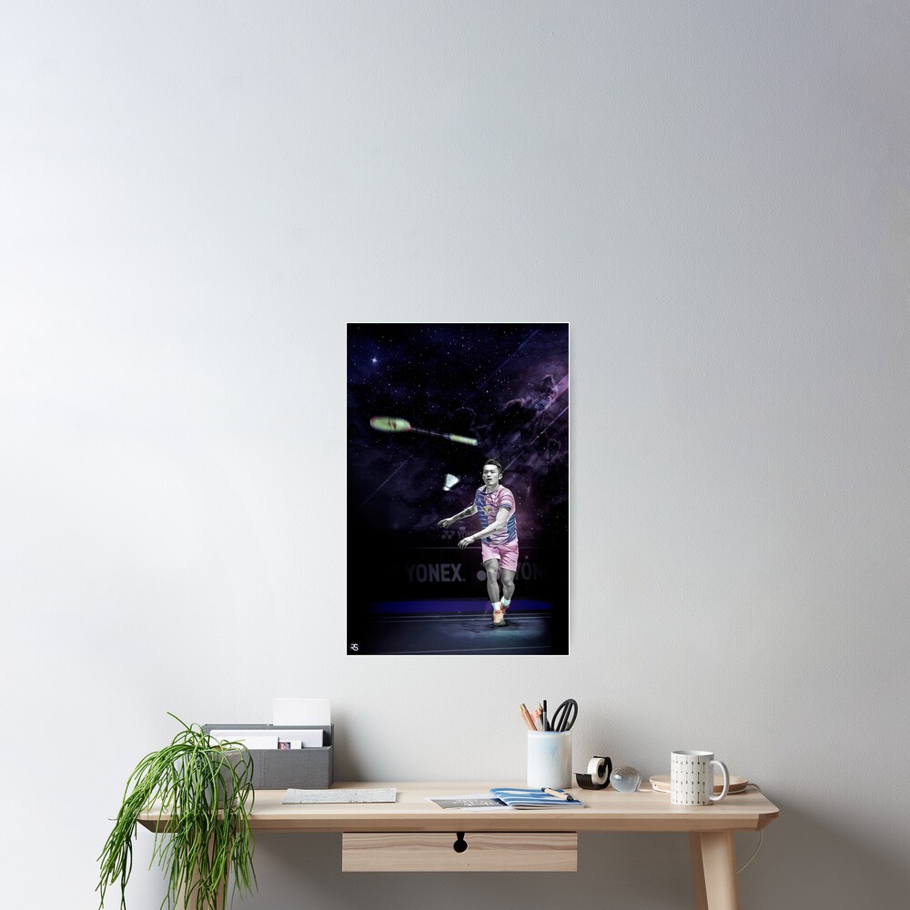 "Lin Dan - Badminton Edit" Poster for Sale by RobSpink | Redbubble